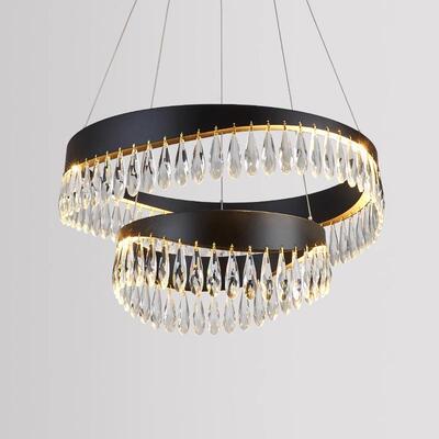 2024款厅欧现代设计师创意客餐北厅灯卧室圆形轻奢简新约水57412