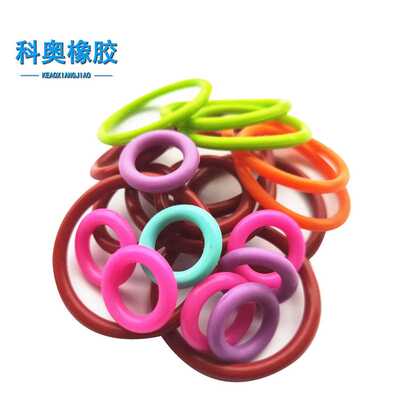 VMQ硅胶密封圈 FKM氟胶O型圈 NBR丁腈胶胶圈 EPDM三元乙丙密封圈