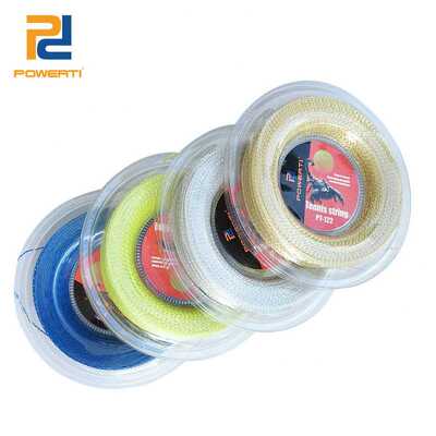 POWERTI 网球线 大盘软线200米 夹丝尼龙线 弹性和手感佳