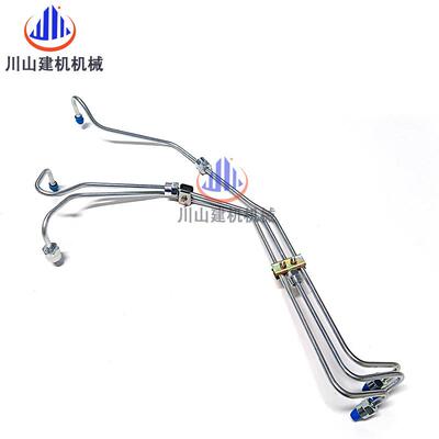 挖机配件PC200-6高压油管6D102发动机油管大机头6732-41-8410