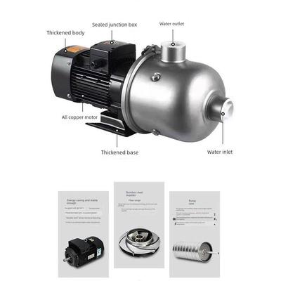 杭州南泵流体Chl2/4/8系列不锈钢轻型卧式多级离心泵增压泵循环泵