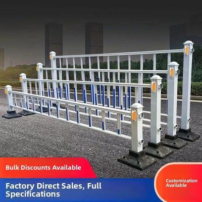 市政道路护栏城市公路隔离护栏锌钢护栏交通设施道路防撞护栏