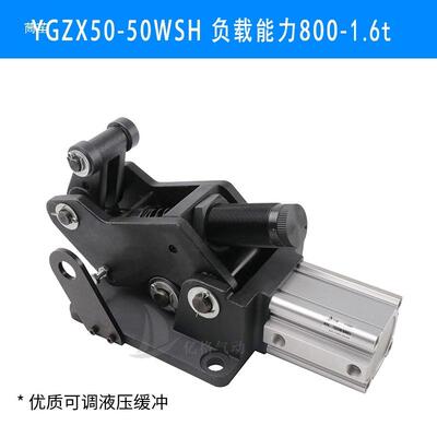 重型阻挡气缸YGX/YG5ZX/F3170.Q0.50卧式阻tj#lo%sd挡气缸