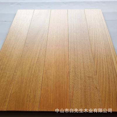 厂家直供IBI实木木地板纤皮玉蕊陶阿南油美柚木蜡里原木地板