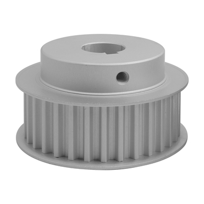 定制S8M28齿同步带轮凸台同步皮轮齿轮28S8M300/400-BF-P/N铝合金