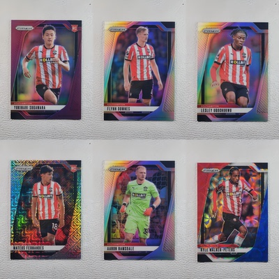 Panini Prizm 南安普顿 拉姆斯代尔 马特乌斯 菅原由势 球星卡