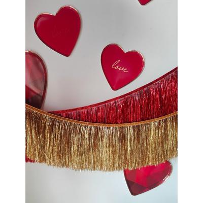 加密流苏雨丝帘拉花挂饰生日店庆开业背景墙装饰tinsel tassel