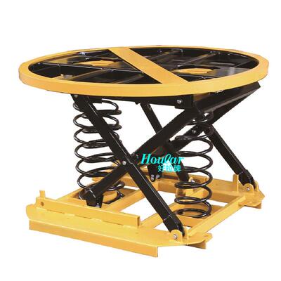 MJ-Z2001圆形弹簧固定平台车自动弹簧式升降平台自重升降升降机
