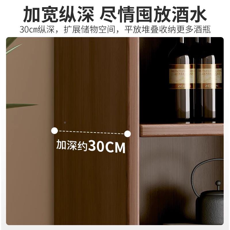 实生态板酒柜靠墙客厅置物示柜商用酒木架展0252年新款IJJ家用新