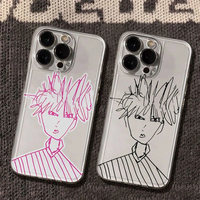 适用小米15透明软IQOOneo10创意VIVOS30红米K80UltraiPhone12趣味手机壳OPPORENO14苹果13抽象汪苏泷16ProMax