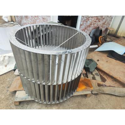 多翼式离心通风机叶轮排烟机扇叶双头离心风轮9寸30寸不锈钢定做