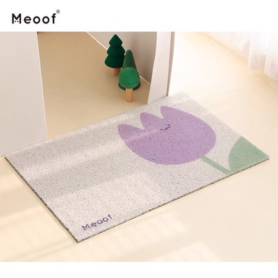 meoof猫砂垫入户防尘垫宠物地垫猫砂盆厕所防落砂土带出防泥丝圈