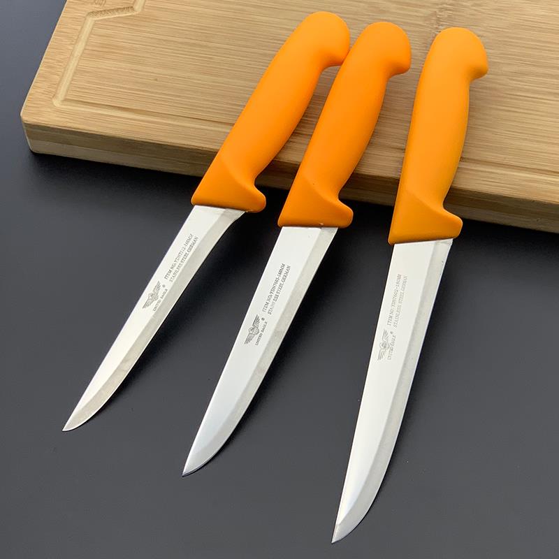 鹰联肉类加工刀具剔骨刀分割刀修割刀屠宰场专用剃肉刀杀猪卖