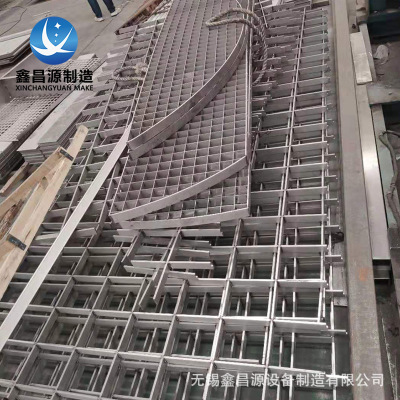 脱硫塔不锈钢格栅1.4529支撑格栅904L 254SMO耐腐蚀格栅板厂家