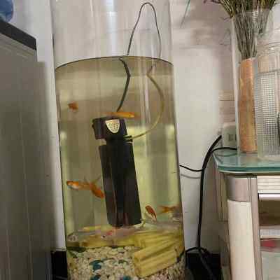 厂促亚克力管透明水族有机玻璃管圆管圆筒鱼缸圆柱形外径500厚510