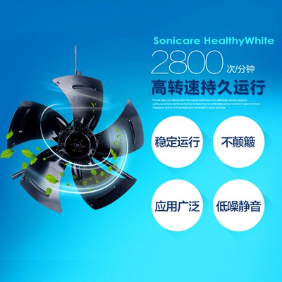 变频调速电机轴流通风机G100G112G250AG160A电机散热风扇不带外壳