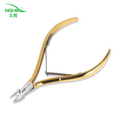 正品剪越南义D501死皮美甲去皮死皮剪刀GDV死皮修剪工具不锈剪钢