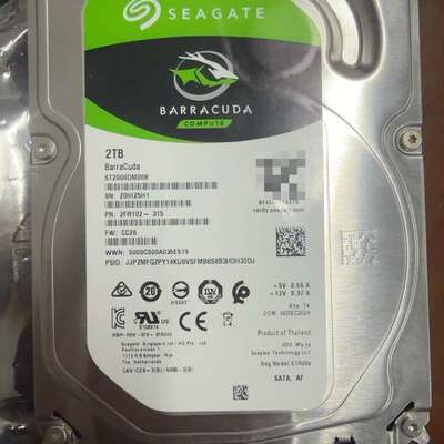 {议价}全新原装希捷酷鱼2TB机械硬盘，型号ST2000DM008，{可维修}