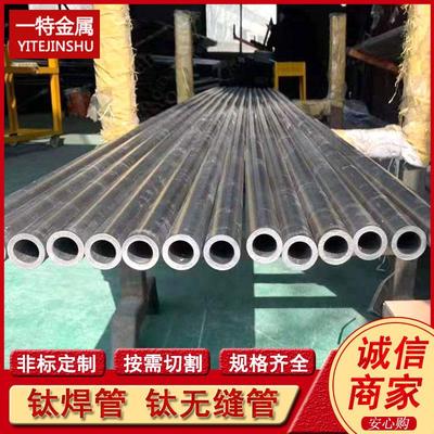 供应Tc4钛合金钛管 Ta1 Ta2纯钛管 工业用无缝钛管 可切割