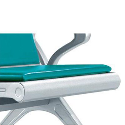 臻远 ZY-ST-JC22 绿色皮质排椅三人位 1750*675*800 按个销售