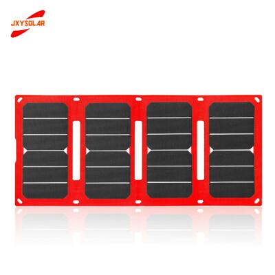 ETFE28W快充太阳能充电器支持9V12V智能识别太阳能折