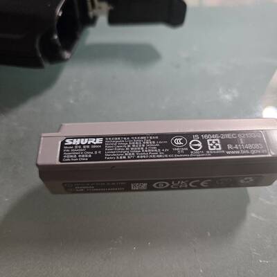 议价舒尔SHURE SB904 充电电池 GLXD+锂电池适用