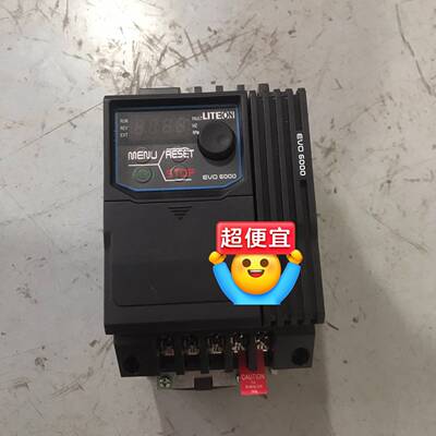 议价#变频器 9成新光宝变频器EVO600021S1D5E2适用