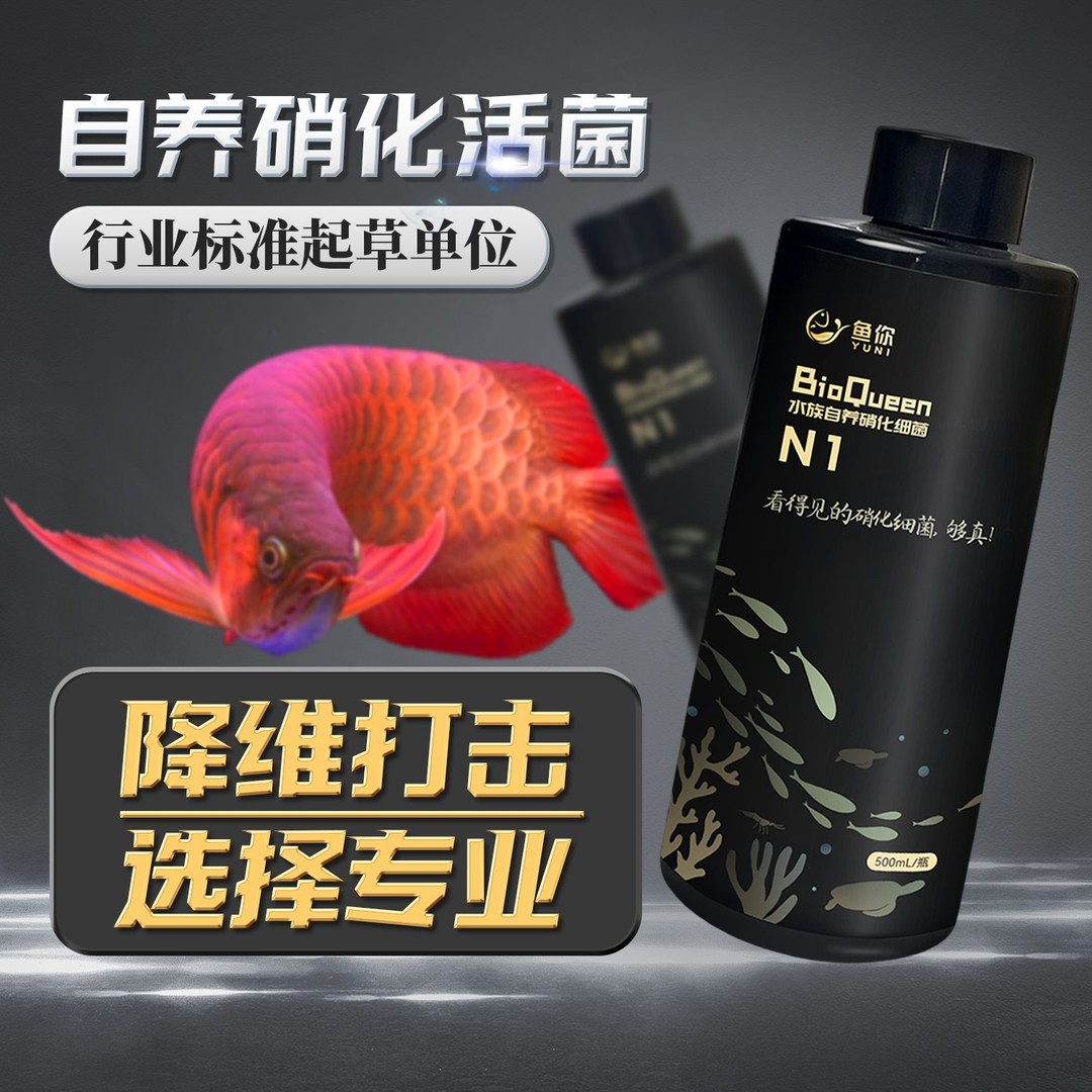 水之国自养硝化菌活菌净水剂除氨氮亚盐高浓度淡海水鱼缸真硝化菌