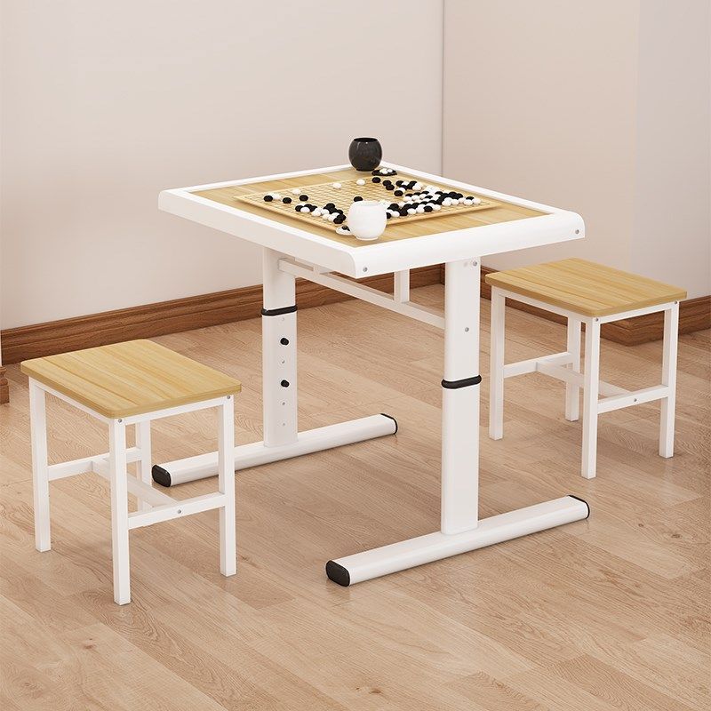 家用中国围棋象棋桌可升降桌国学课国际象棋五子棋学生下棋棋盘桌