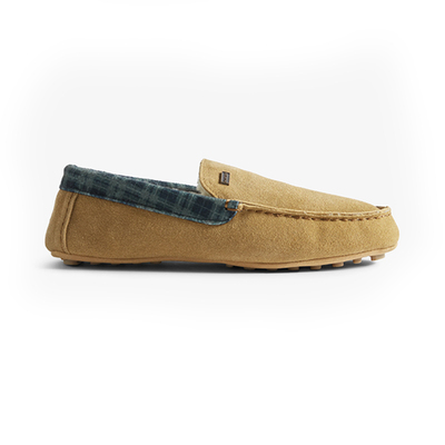 HUNTER男Moccasin Slipper防滑棉拖鞋加绒保暖豆豆鞋HFRM0015252