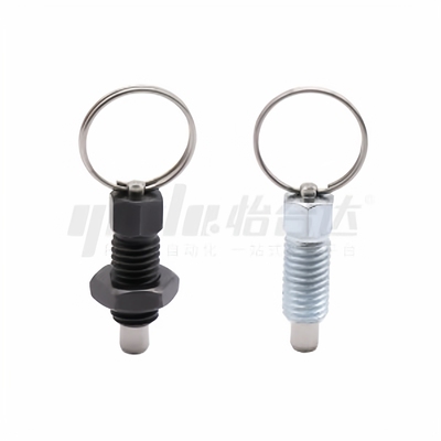 标准拉环型不锈钢分度销 ZAC43/ZAC44/ZAC45-M6 M8 M10 M12怡合达