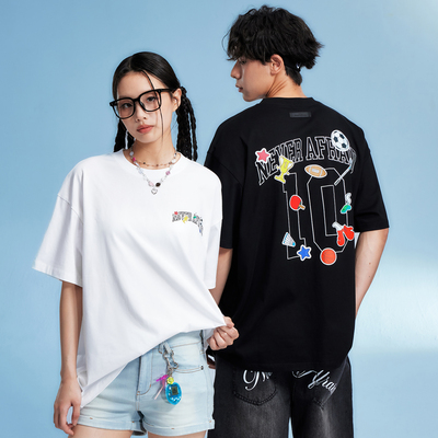 DNA-D-WEAR10号卡通贴纸印花T恤