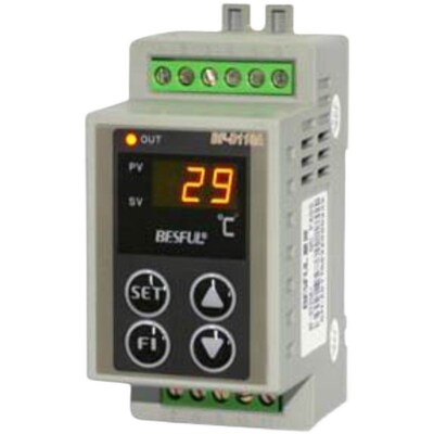 碧河BF-D110A温控器导轨式数显温控仪制冷加热通用型温度控制器