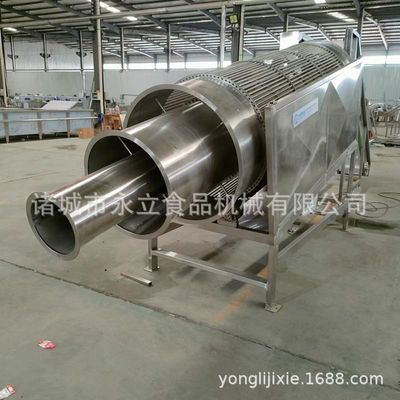 龙虾尾全自动生产线 大型鲜活龙虾筛选设备 滚筒分级机器永立机械
