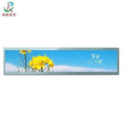 如新高亮19.1寸条形液晶屏长条形显示屏自主切割条形屏商显货架屏