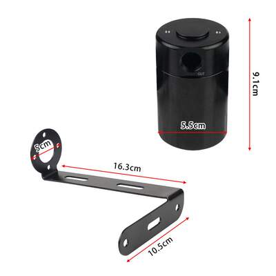 汽车改装透气机油壶套件适用于21-23RamTRX 6.2L，11-23福特F-150