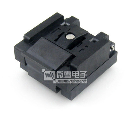 QFN64 MLP64 MLF64编程座测试座QFN-64B-0.5-01 IC引脚间距0.5mm