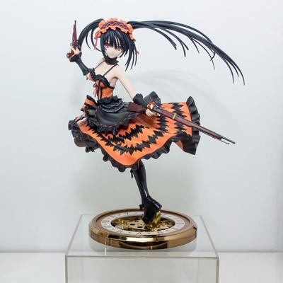 约会大作战 双枪 时崎狂三 镀金底座 限定版 手办 Alphamax 正版