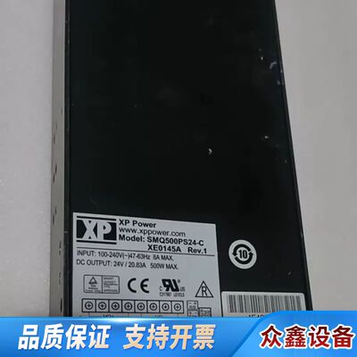 XP Power SMQ500PS24-C电源 24V/20