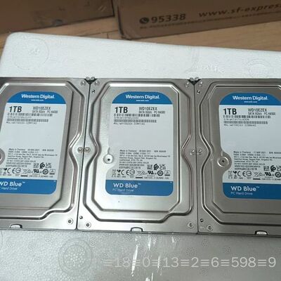 西数蓝盘1TB机械WD10EZEX，正品，泰国制议价
