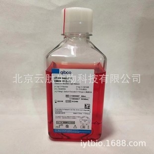 Invitrogen Gibco C11885500BT DMEM低糖培养基 500ml/瓶