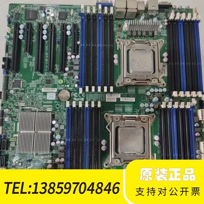 超微 X9DRI-LN4F+ 服务器双路X79主板2680v议价