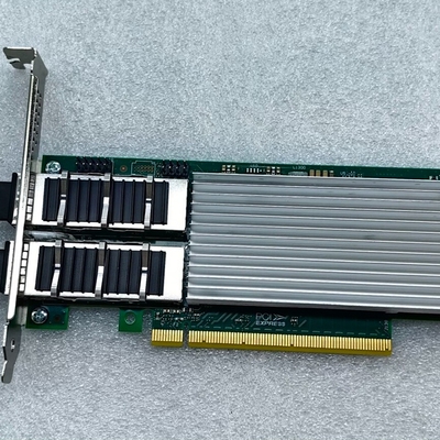 全新E810-CQDA2双口100G网卡，PCIe 4