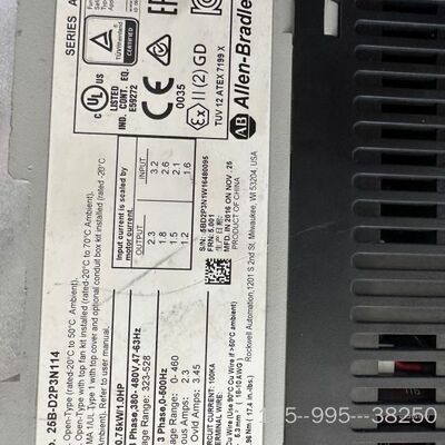 ABPowerFlex 525变频器，型号25B-D详谈