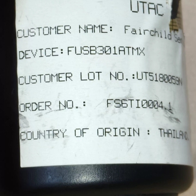 议价FUSB301ATMX原装「IC USB TYPE C CT