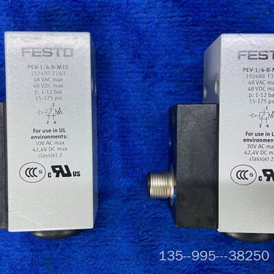 FESTO费斯托 PEV-1/4-B-M12 192488详谈