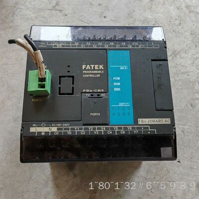 永宏PLC型号FBs-20MAR2-AC。实图拍摄，