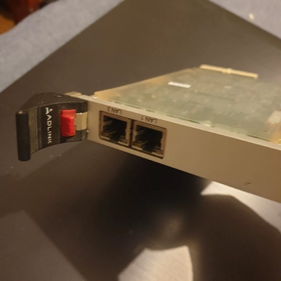 凌华Adlink  ccpi-3e12 双网卡pxi控制卡，