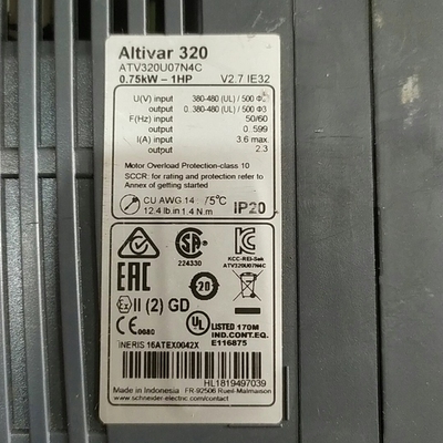 议价变频器  ATV320U07N4C  0.75KW 3