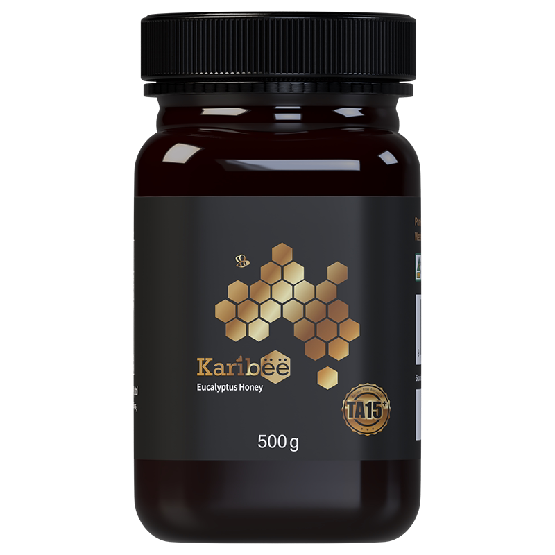 Karibee可瑞比蜂蜜澳大利亚原瓶原装进口桉树TA15+500g节日送礼